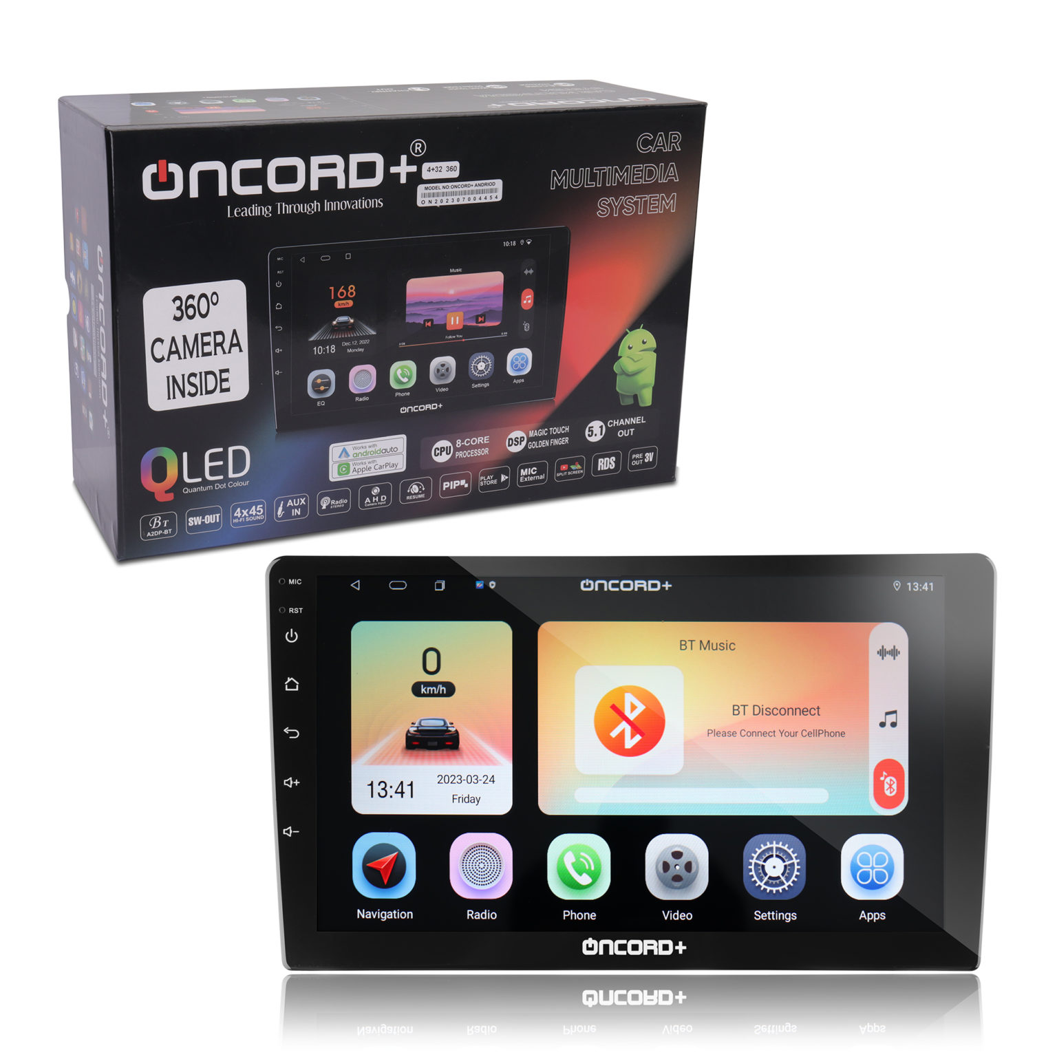 Android Infotainment System OCTA CORE Edition - Oncord Plus